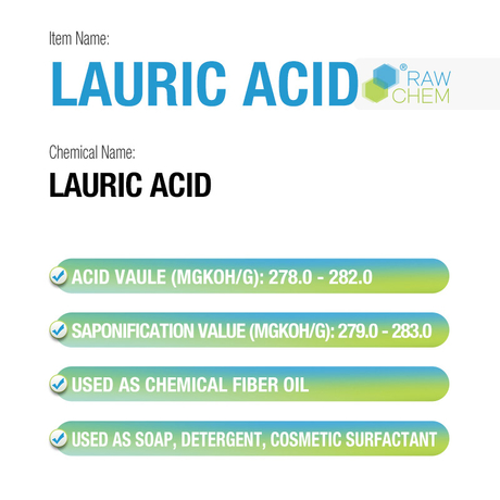 Lauric Acid | RawChem - All for detergent