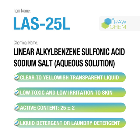 LAS-25L Linear Alkylbenzene Sulfonic Acid Sodium Salt (Aqueous Solution ...